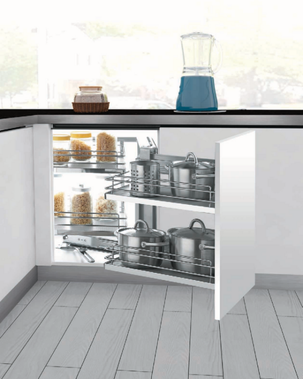 Corner Pull Out Shelves